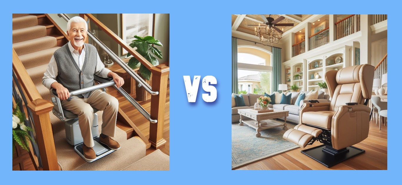 Chair Lifts For Stairs (aka Stair Lifts) vs. Traditional Chair Lifts | IHS